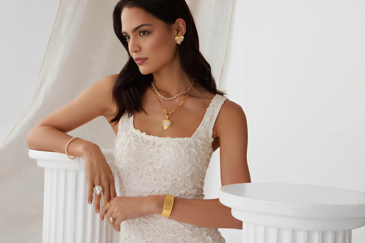 Clover Solid Gold & Diamond Necklace, 9ct Gold – SORU JEWELLERY