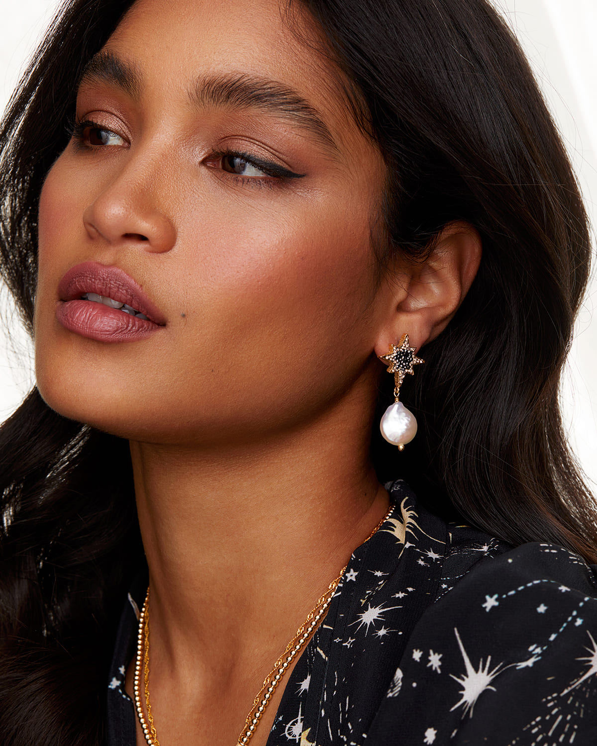 Mini Supernova Pearl Earrings – SORU JEWELLERY